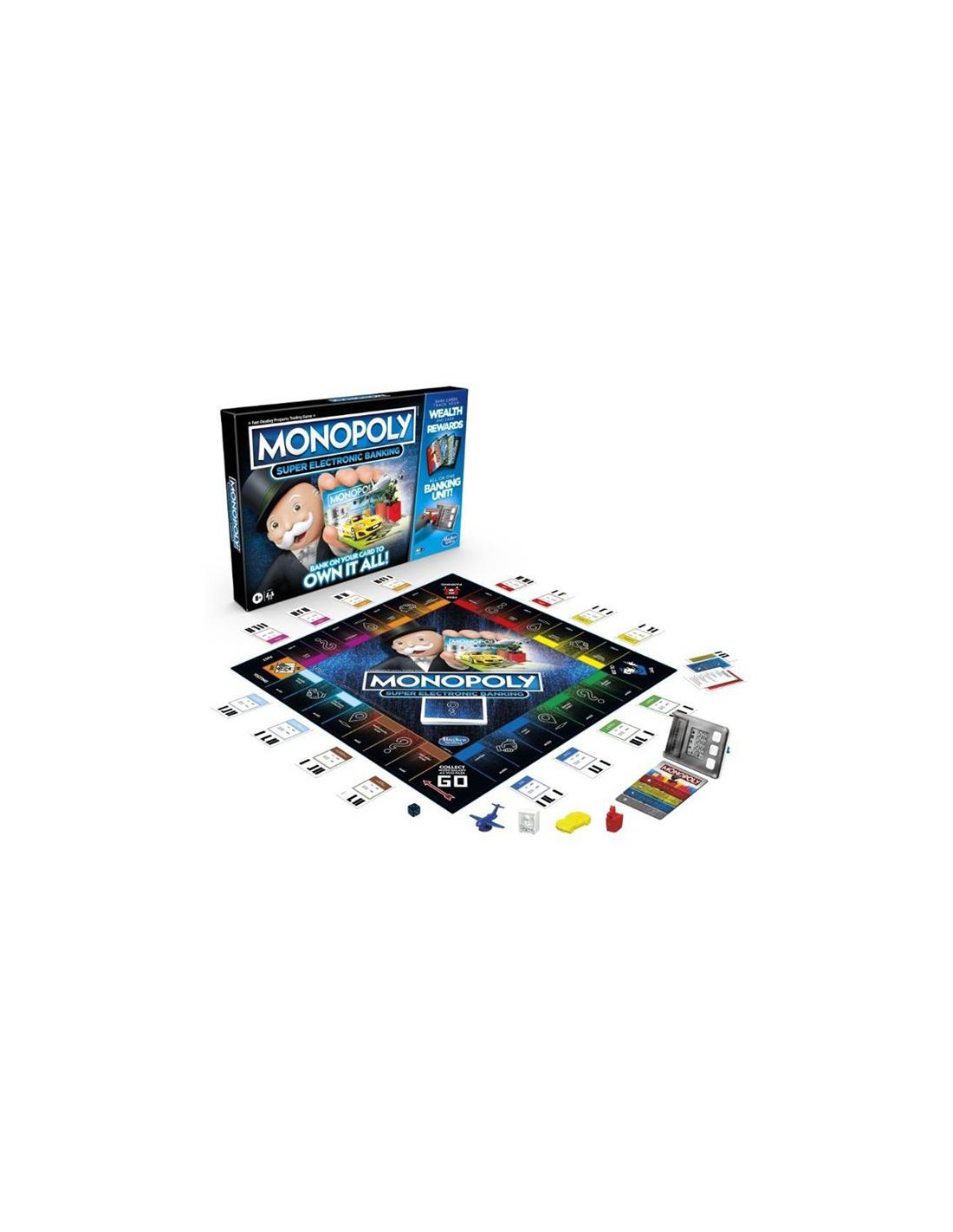 MONOPOLY SUPER ELECTRONIC BANKING HASBRO